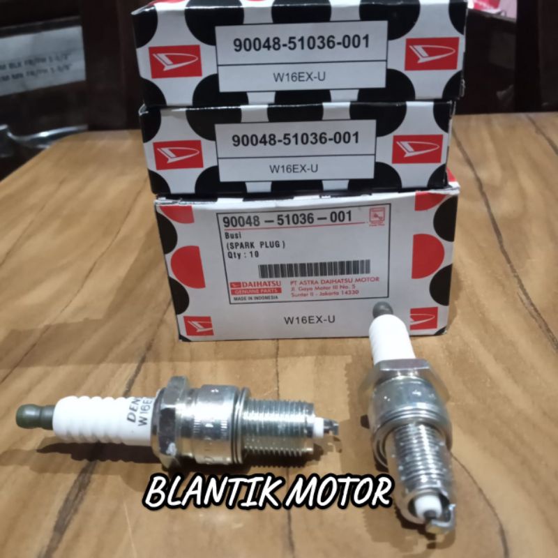 Jual BUSI CARRY LAMA/FUTURA/KATANA/KIJANG SUPER/CIVIC WONDER (W16EX-U) | Shopee Indonesia