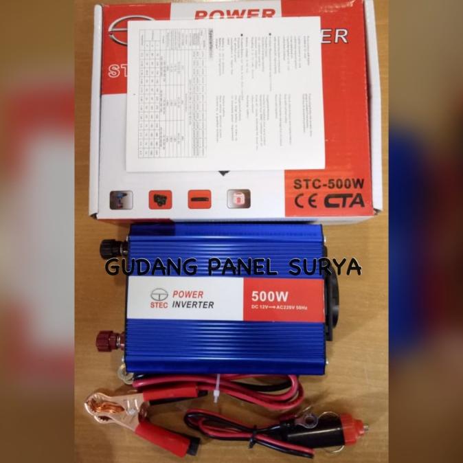 Jual Power Inverter STEC STC DC to AC 500Watt 12V 500W Modif 500 W | Shopee Indonesia
