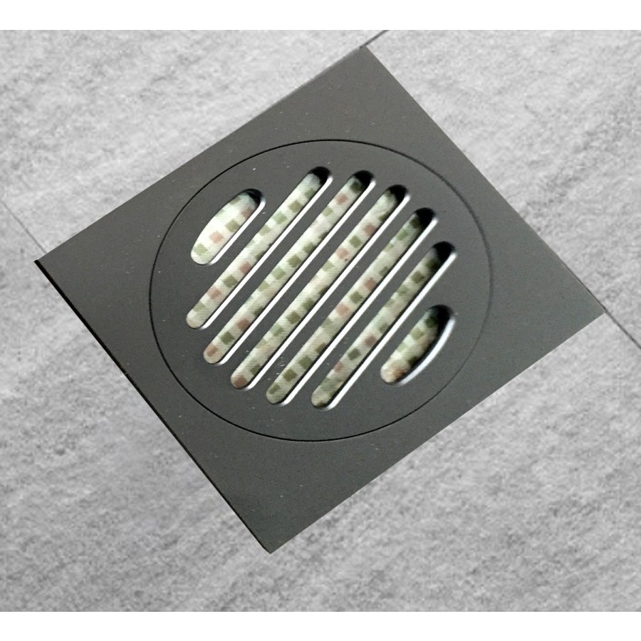 Jual Floor Drain Hitam/Saringan Got/Cover Pembuangan Air Got/Floor ...