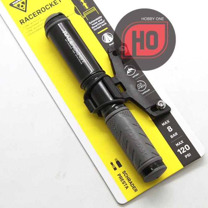 Jual Topeak Racerocket Black Mini Pump - Pompa Tangan Sepeda | Shopee ...