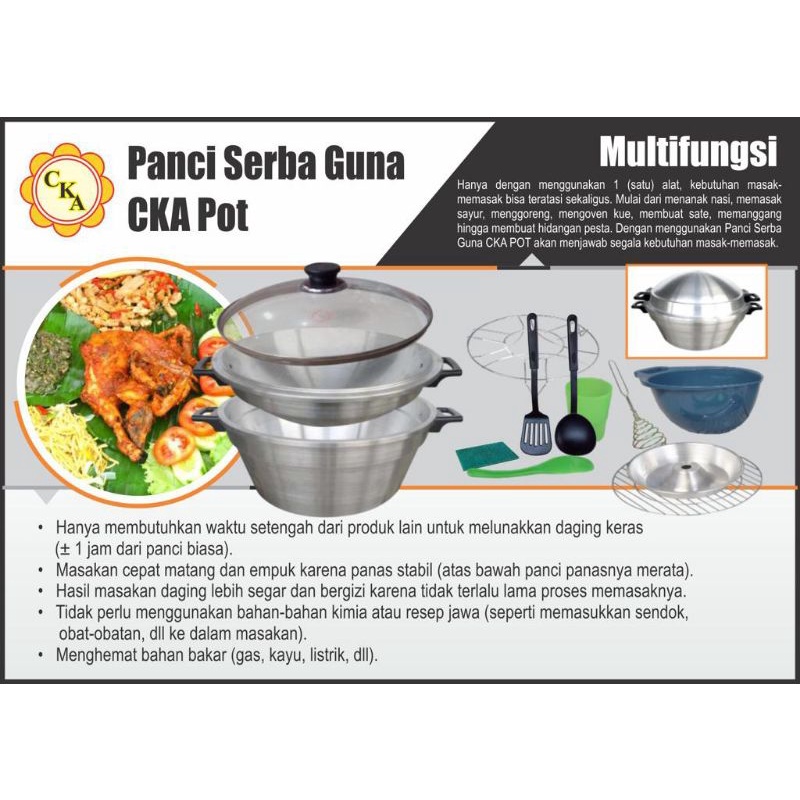 Jual Panci Serbaguna CKA POT Bergaransi | Shopee Indonesia