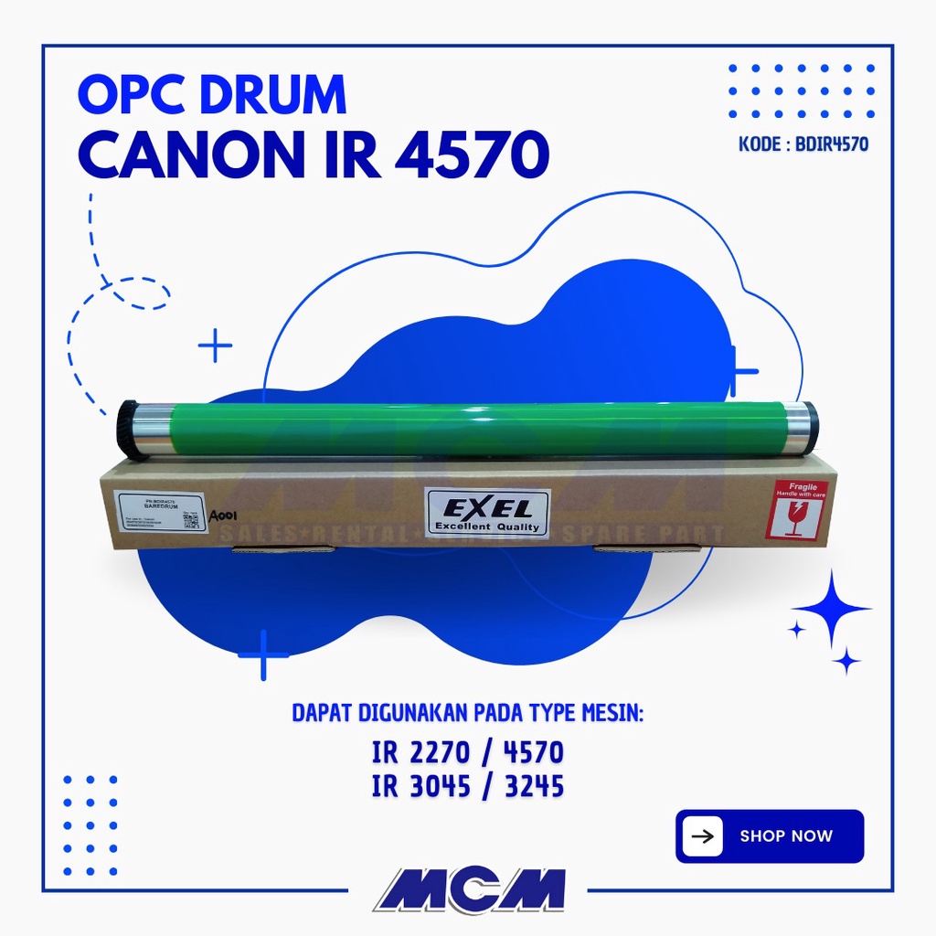 Jual OPC Drum Canon IR4570/3045/3245/2270 + Silincer (EXEL) | Shopee Indonesia