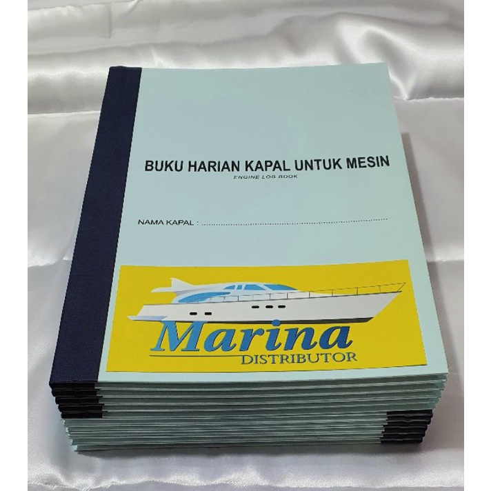 Jual Jurnal Buku Harian Kapal untuk Mesin & Dek (Engine & Deck Log Book ...