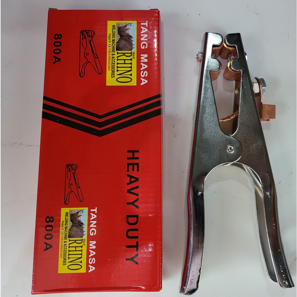 Jual TANG MASA 800 A RHINO STANG MASSA 800 A EARTH CLAMP KLEM BESAR ...
