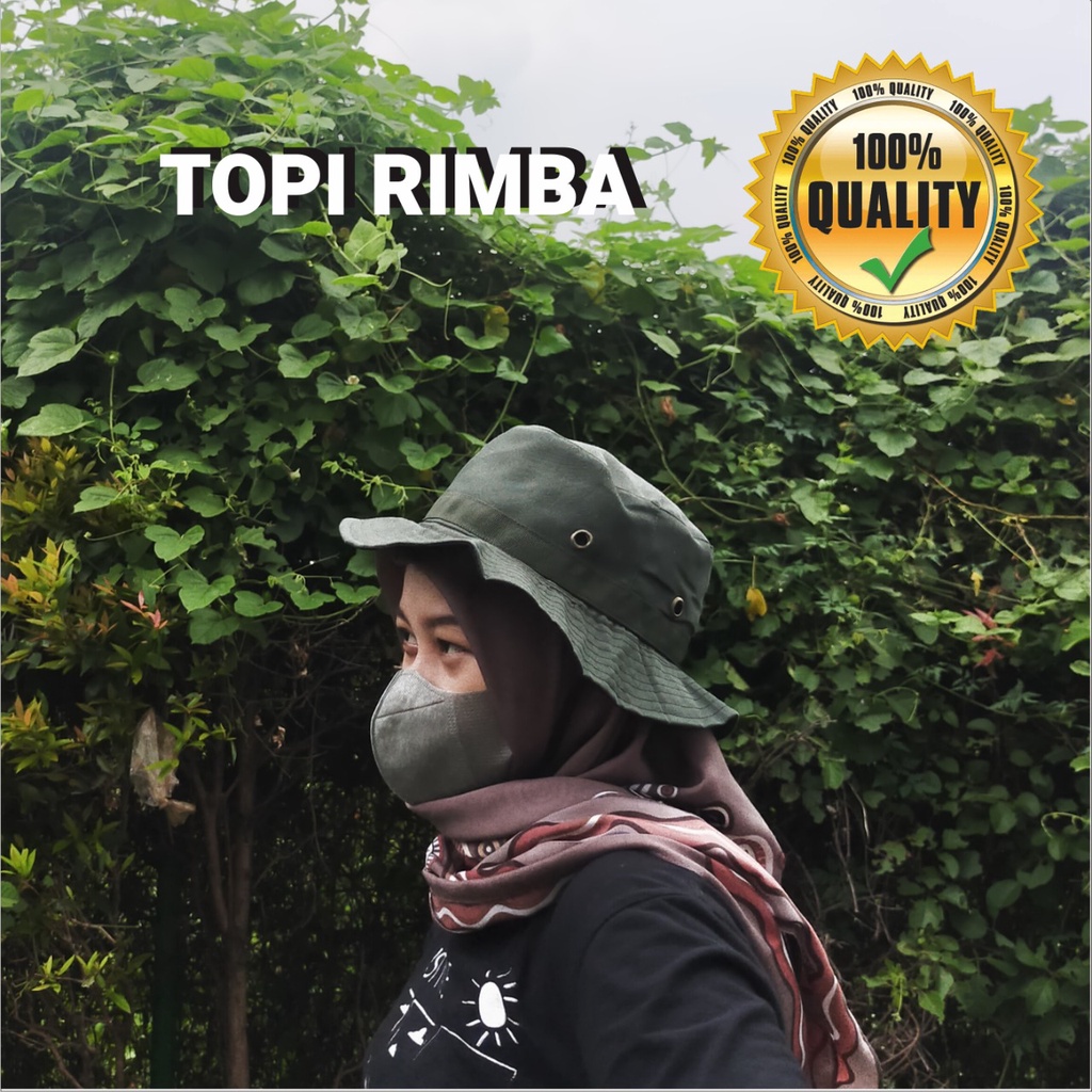 Jual Topi Rimba / Topi Outdoor Pria Wanita / Topi Mendaki / Topi Hiking ...