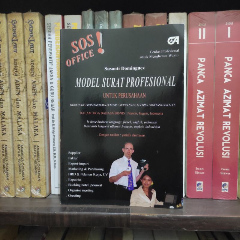 Jual MODEL SURAT PROFESIONAL UNTUK PERUSAHAAN 3 BAHASA INDONESIA ...