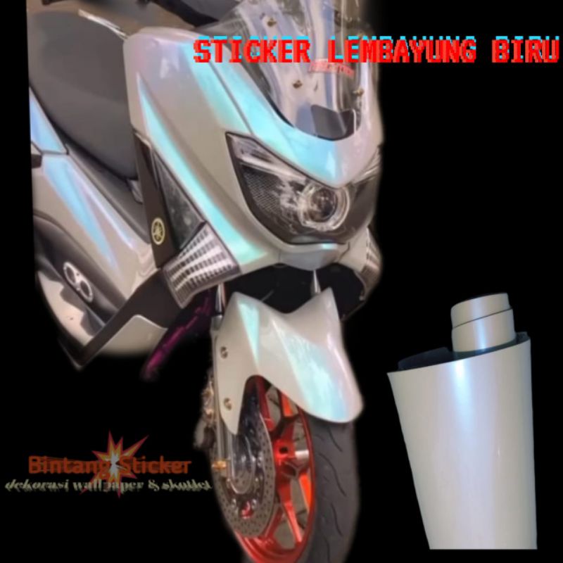 Jual Scotlet Lembayung Biru Sticker Skotlet Putih Lembayung Biru Stiker ...