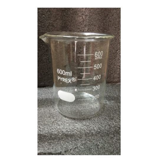 Jual Lab Beaker Glass / Gelas Kimia 600 Ml - Pyrex | Shopee Indonesia