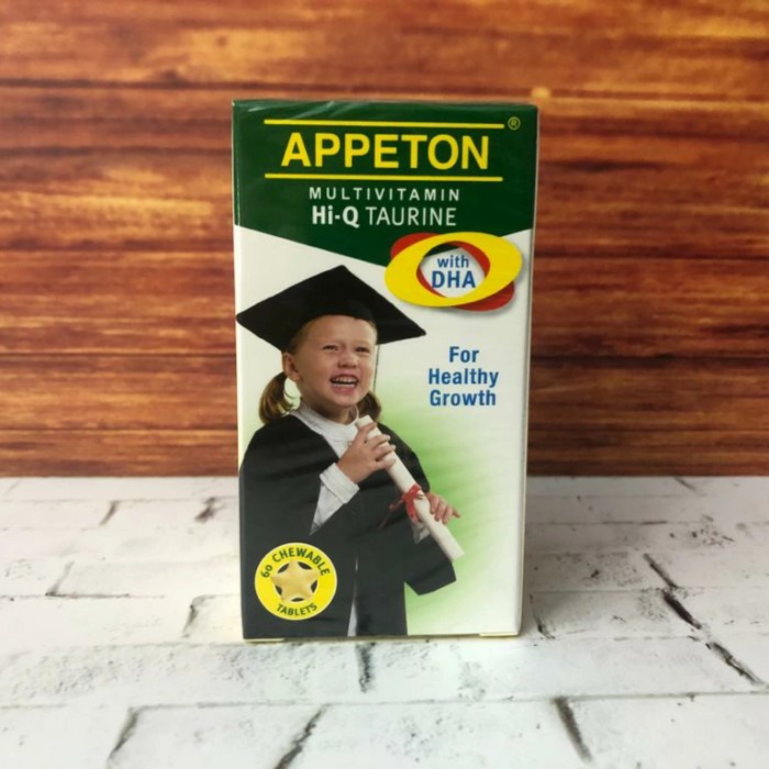 Jual Appeton Multivitamin Hi-Q Taurine (30 Tablet) | Shopee Indonesia