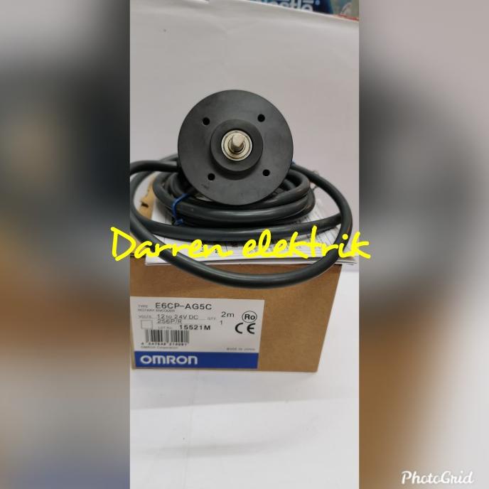 Jual Rotary Encoder Omron E6Cp-Ag5C, 256Pr | Shopee Indonesia