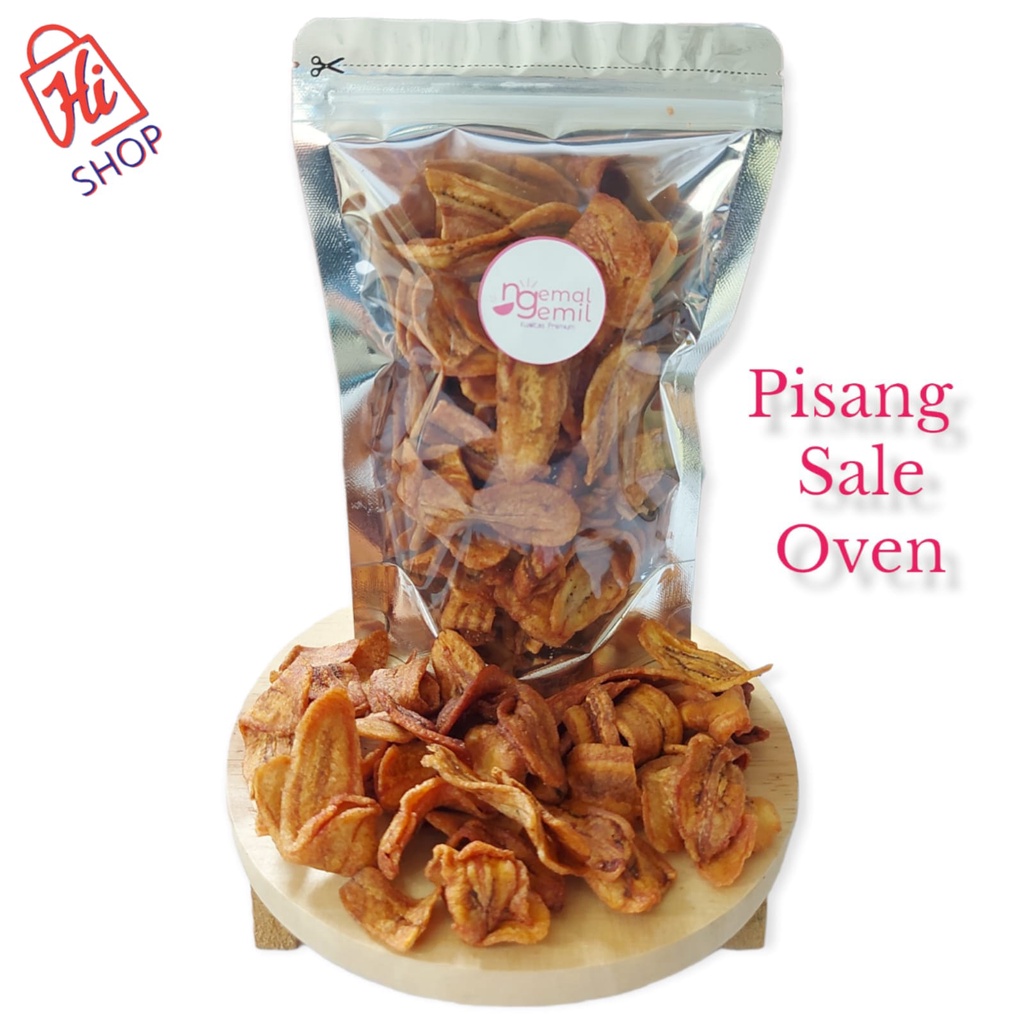 Jual Snack Kripik Pisang Sale Oven Rasa Asli Pisang Sale Original ...