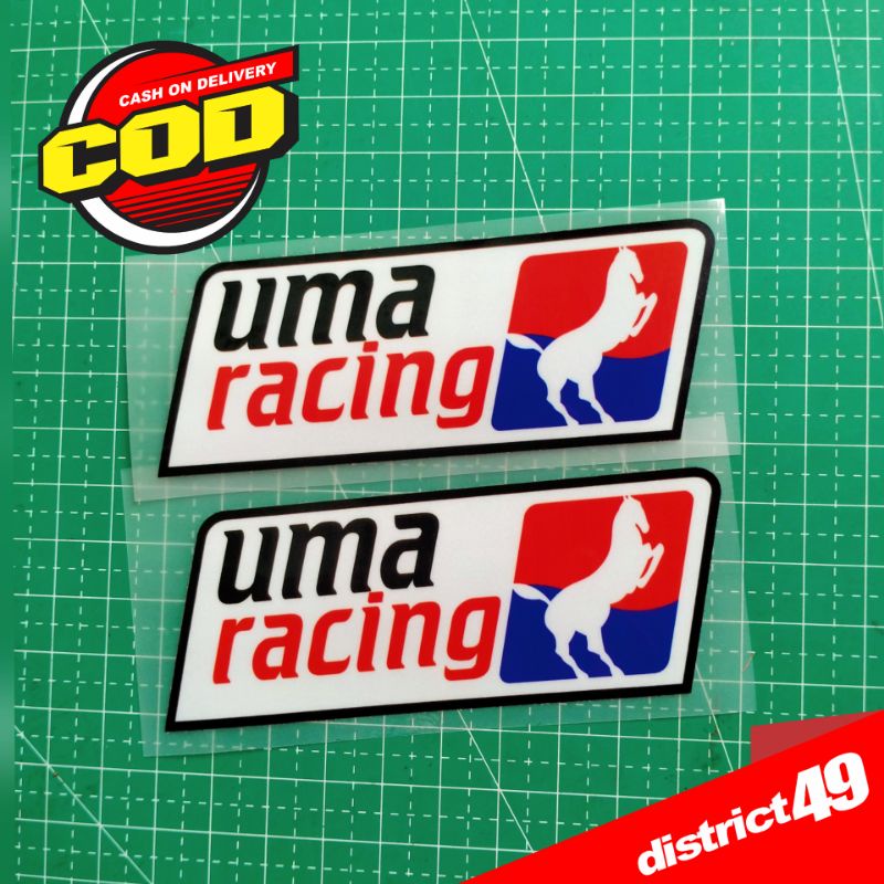 Jual Sablon Setrika Logo - Sablon Logo UMA RACING - Sablon DTF untuk ... Jual Sablon Setrika Logo - Sablon Logo UMA RACING - Sablon DTF untuk ...