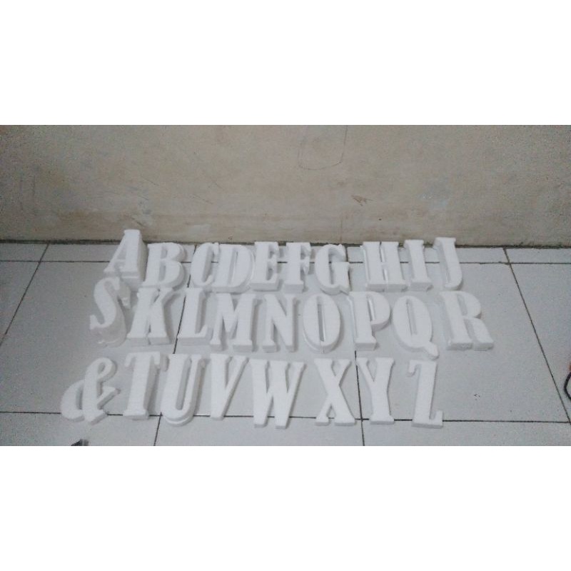 Jual Huruf Gabus 10 cm Bernard/Huruf dan Angka Satuan/Murah | Shopee ...