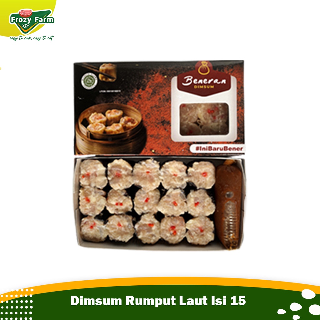 Jual DIMSUM FROZEN RUMPUT LAUT (BENERAN DIMSUM) ISI 15/ BOX - DIMSUM ...