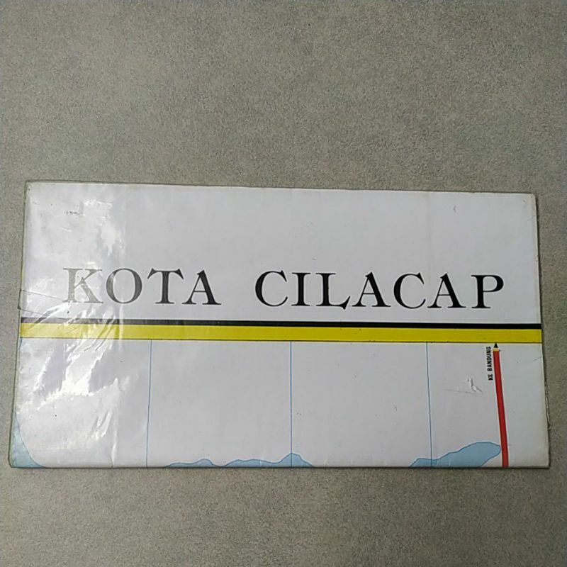 Jual PETA LIPAT. Alat Peraga. Atlas. (ukuran 1m X 1m). lembaran ...