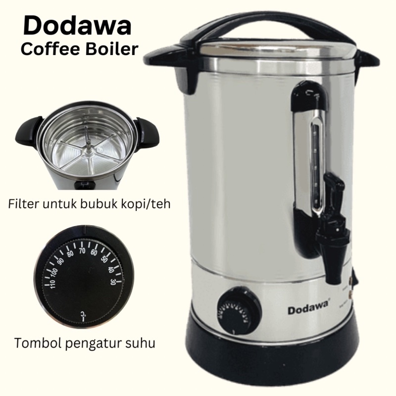 Jual Water & Coffee Boiler 8.8L dengan thermostat / pemanas air listrik ...
