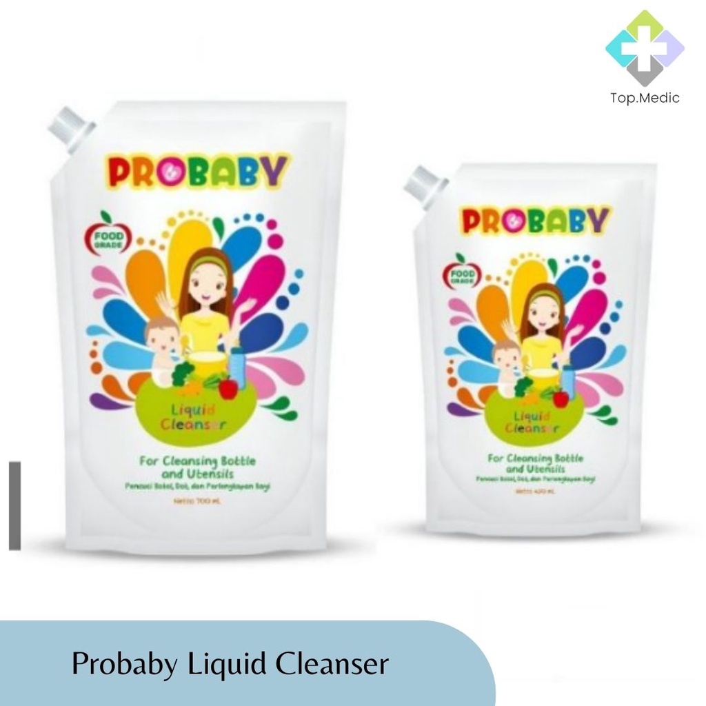 Jual Probaby Liquid Cleanser 700ml ( Beli 1 + Free 400ml ) | Shopee ...