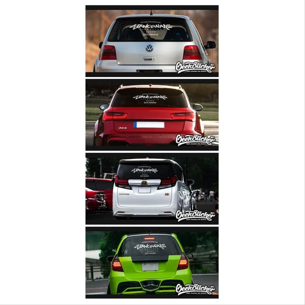 Jual sticker terbaru stiker jdm drift stancewars lifestyle keren ...