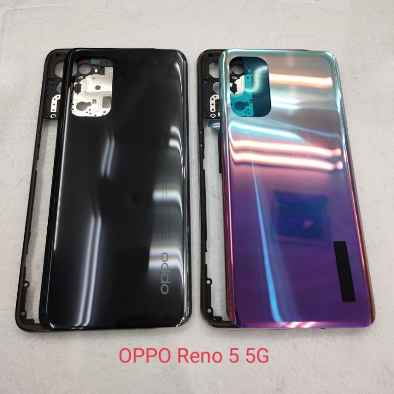 Jual Casing Housing Oppo Reno 5 5G Bezel + Backdoor | Shopee Indonesia