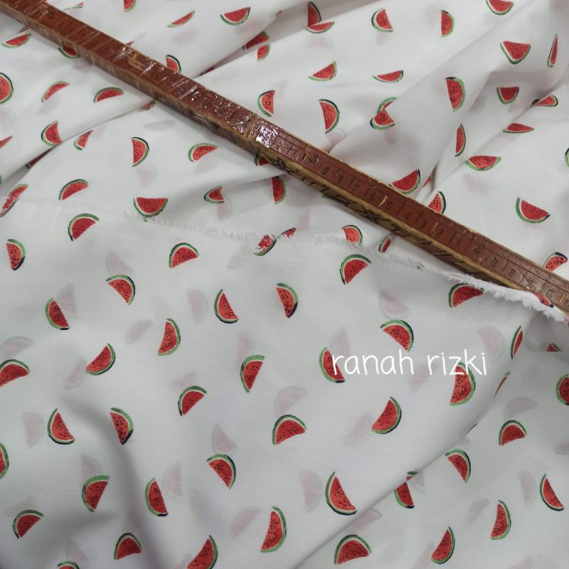 Jual Kain katun motif karakter komik kk042 / bahan kemeja katun ...