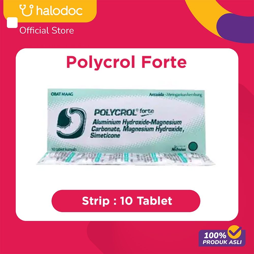 Jual Polycrol Forte 10 Tablet | Shopee Indonesia