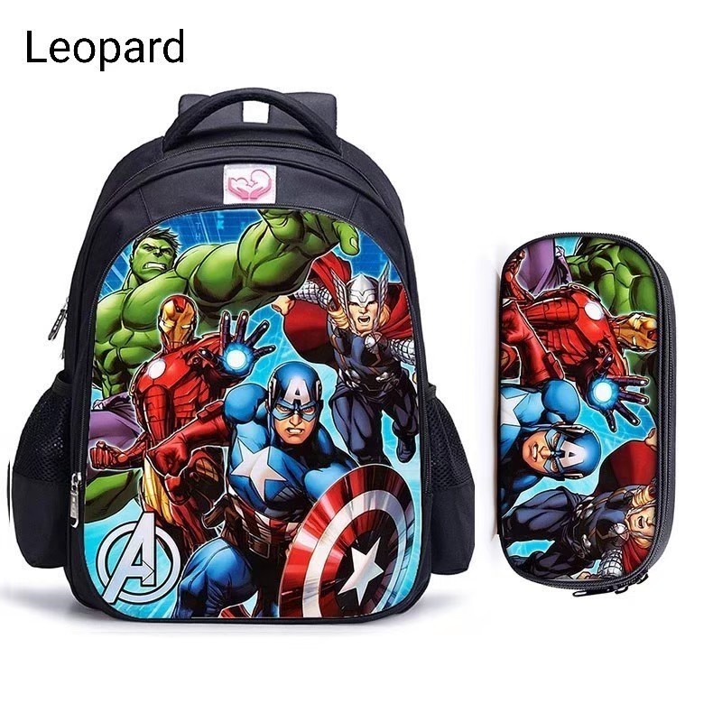 Jual Tas Ransel Anak Sekolah Laki-laki Paud Tk Motif Super Hero | Shopee Indonesia