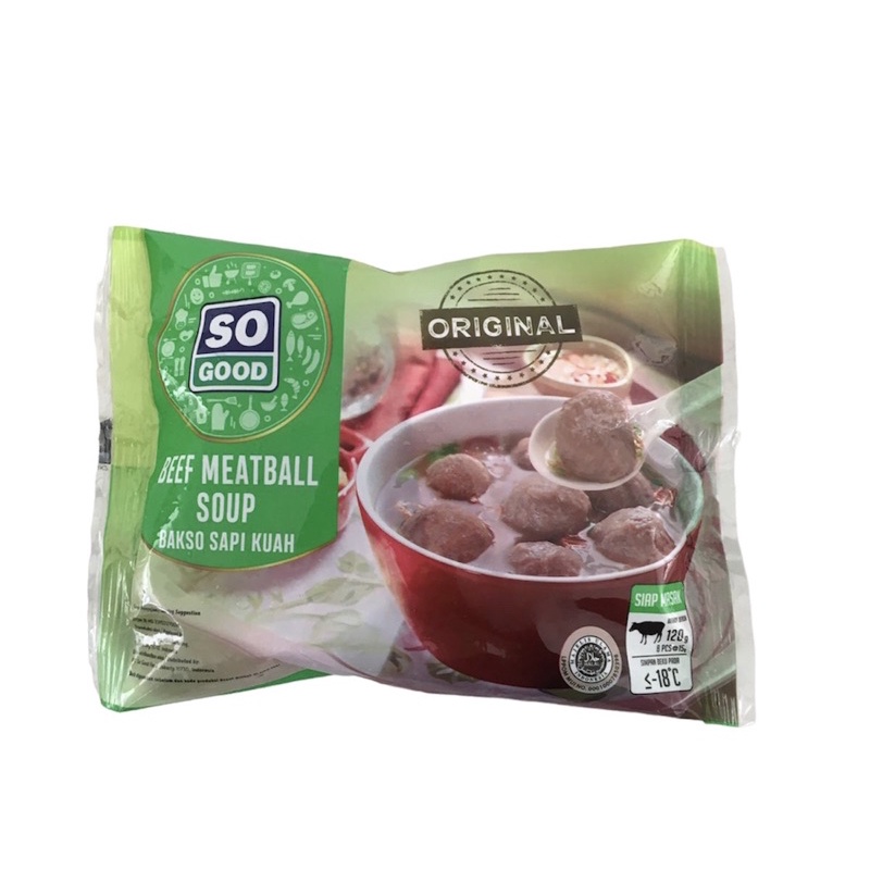 Jual So Good Bakso Sapi Kuah 120gr | Shopee Indonesia