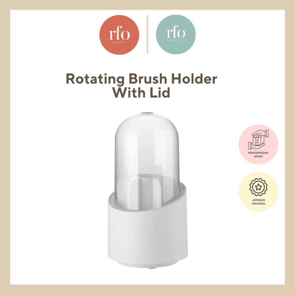 Jual Rotating Brush Holder with Lid | Shopee Indonesia