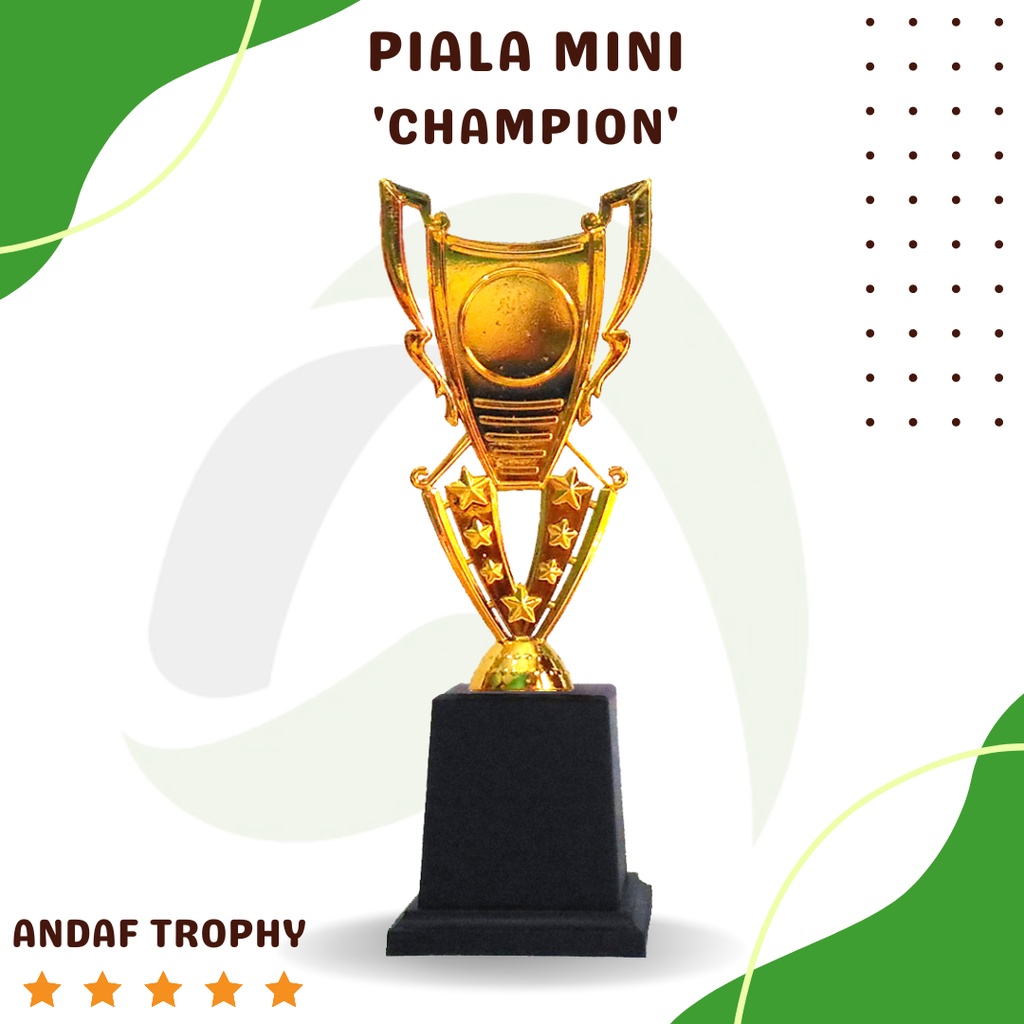 Jual Piala Mini Figur 'Champion' by Andaf Trophy | Shopee Indonesia