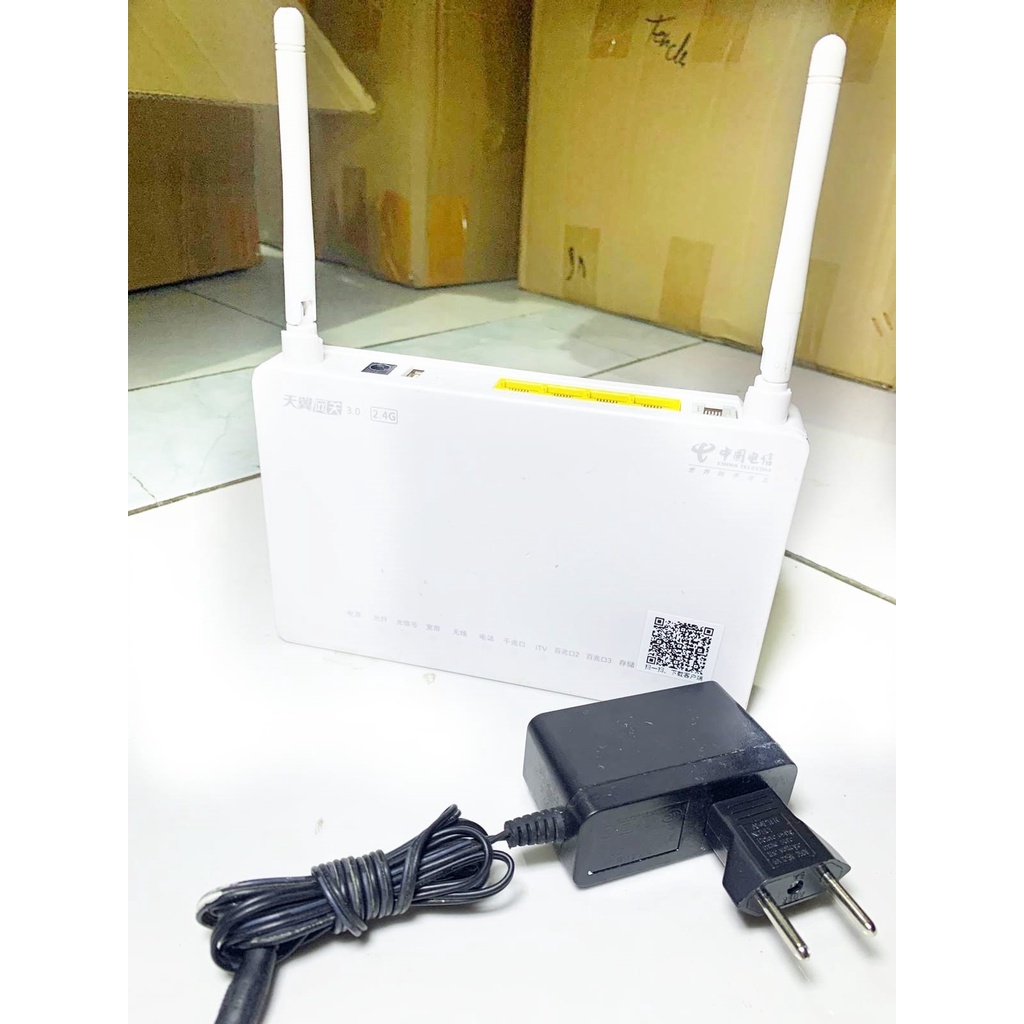 Jual ZTE F450 V2, V3 EPON ONU + ADAPTOR BUKAN , f660, f460,HG8245 ...