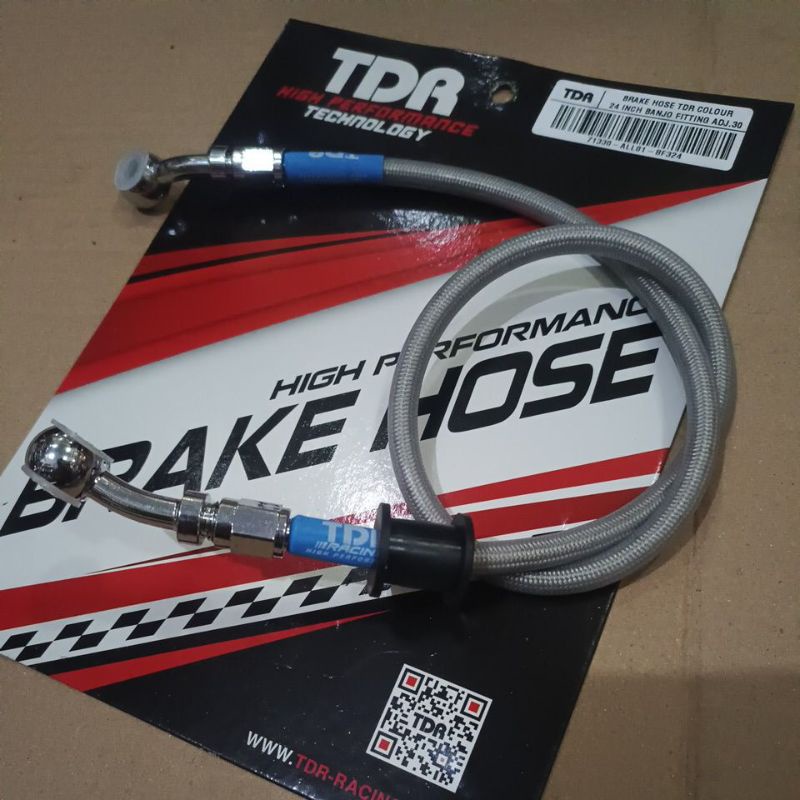 Jual OBRAL SELANG REM TDR 24 INCHI 60CM BANJO FITTING | Shopee Indonesia