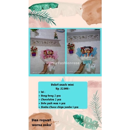Jual BUCKET SNACK MINI VERSI 2 BUKET ANAK TK BUKET HADIAH ULANGTAHUN ...