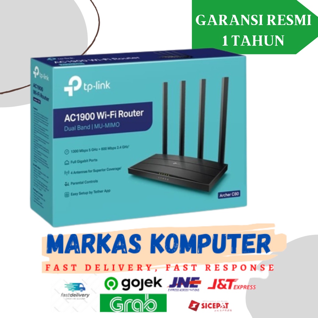 Jual TP-Link Archer C80 AC1900 Wireless MU-MIMO Wi-Fi Router C 80 Archer | Shopee Indonesia