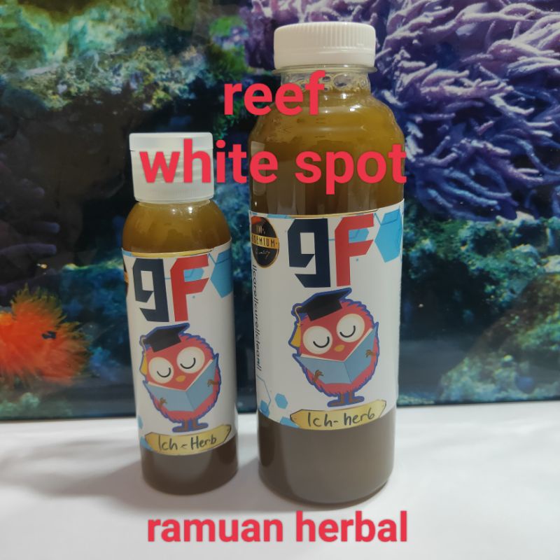 Jual obat white spot ikan hias laut medicine herbal REEF SAFE | Shopee ...