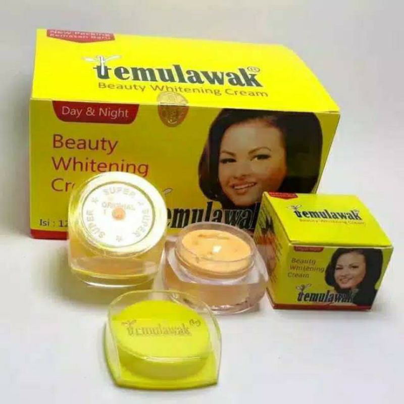 Jual TEMULAWAK BEAUTY WHITENING CREAM ORIGINAL / TM POT KACA GAMBAR ...