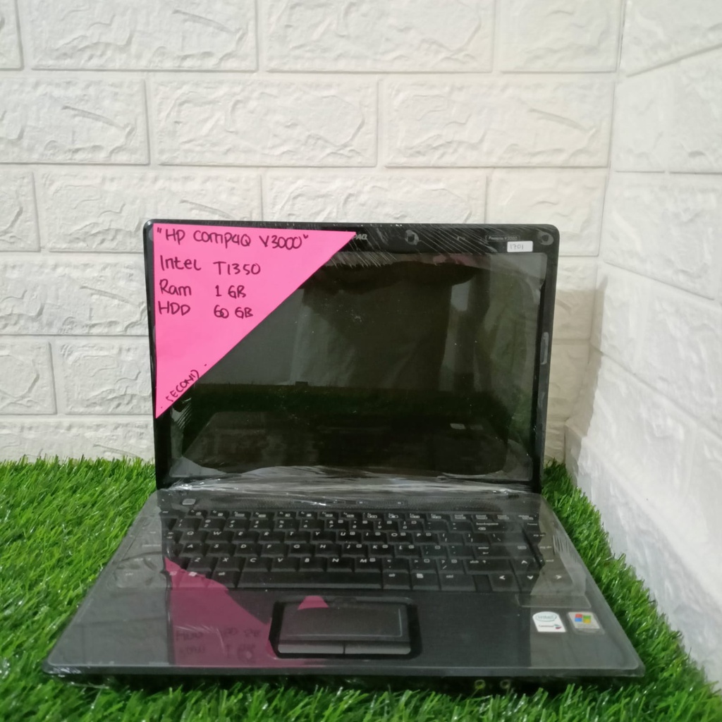 Jual HP COMPAQ V3000 INTEL T1350 RAM 1 GB HDD 60 GB 14 INCH | Shopee ...