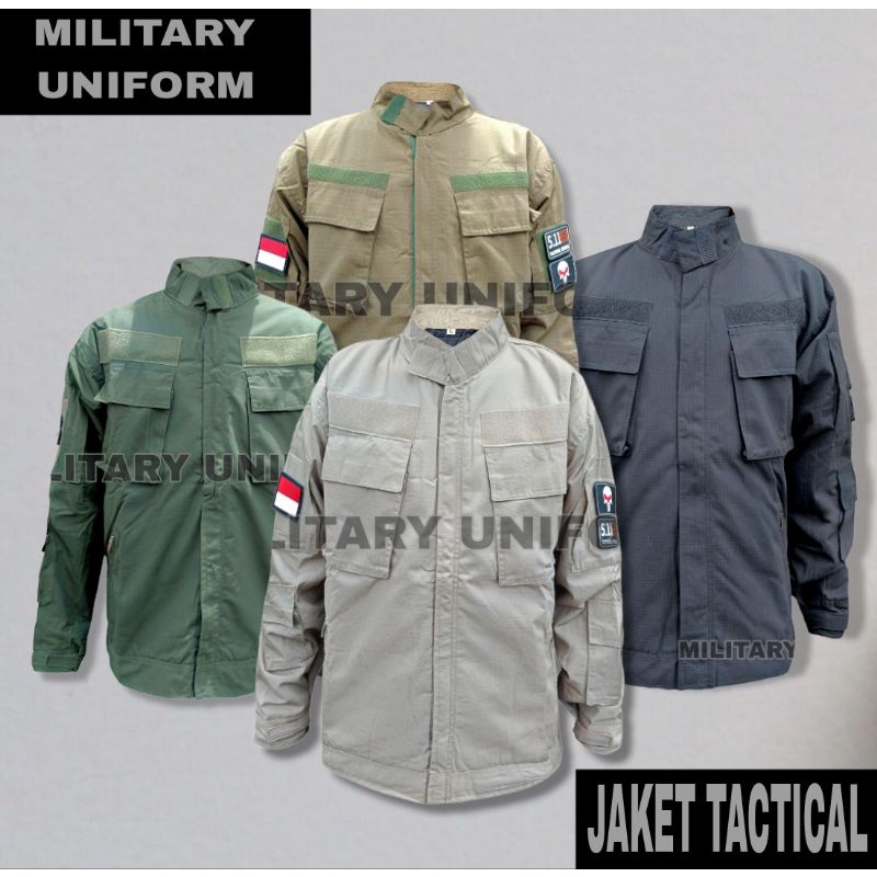 Jual JAKET TACTICAL JAKET OUTDOOR POLOS JAKET LAPANGAN HELICON EMU TAC ...