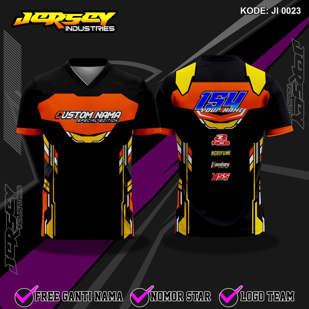 Jual Baju Jersey Racing Desai Terbaru, Kaos Jersey Team Racing Desain ...