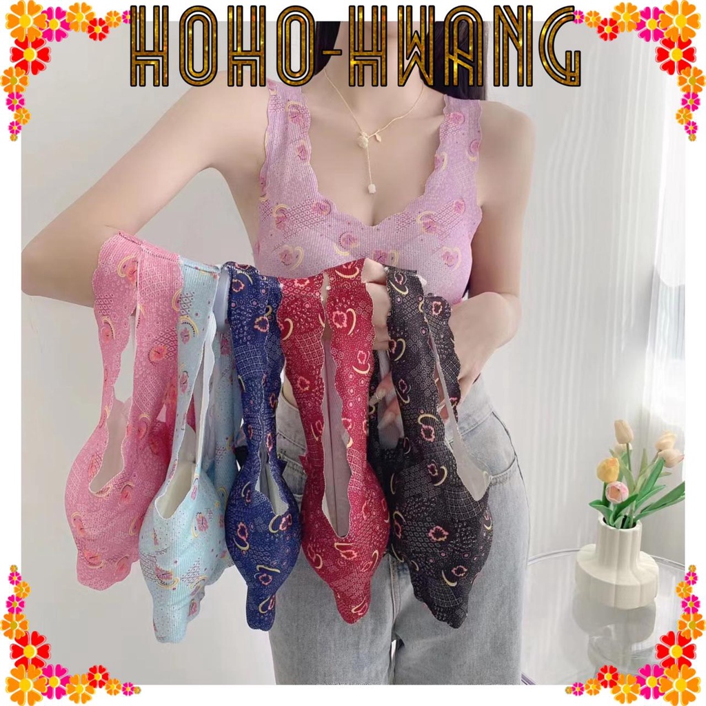 Jual HOHO_HWANG (B-334) Sport Bra WAnita Bra round Neck BRA Lace dengan ...