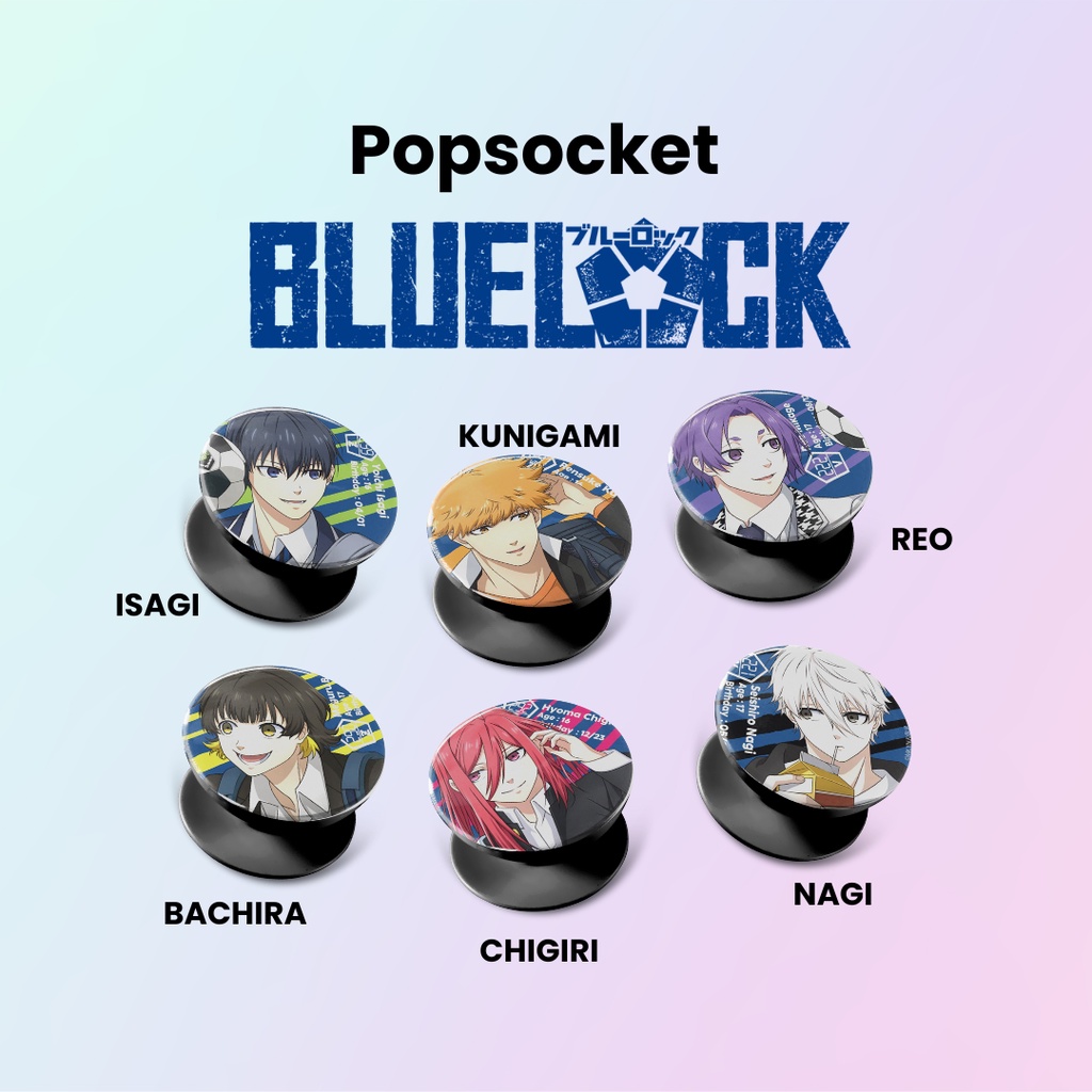 Jual Popsocket Anime BLUE LOCK Edition Ponsel Griptok | Shopee Indonesia