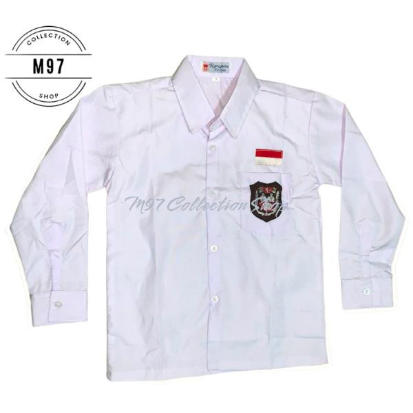Jual Seragam Sekolah SD/MI Baju Kemeja Hem Putih Lengan Panjang Anak ...