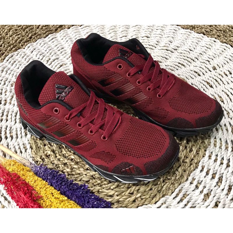 Jual SEPATU RUNNING MERAH MAROON | Shopee Indonesia