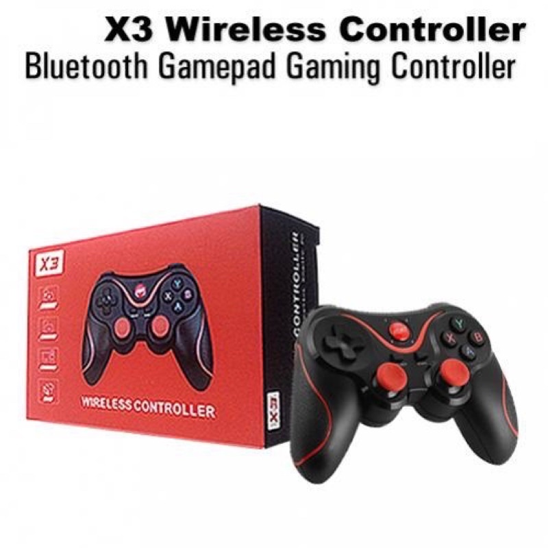 Jual GAMEPAD X3 JOYSTICK Bluetooth WIRELESS SMARTPHONE IOS ANDROID ...