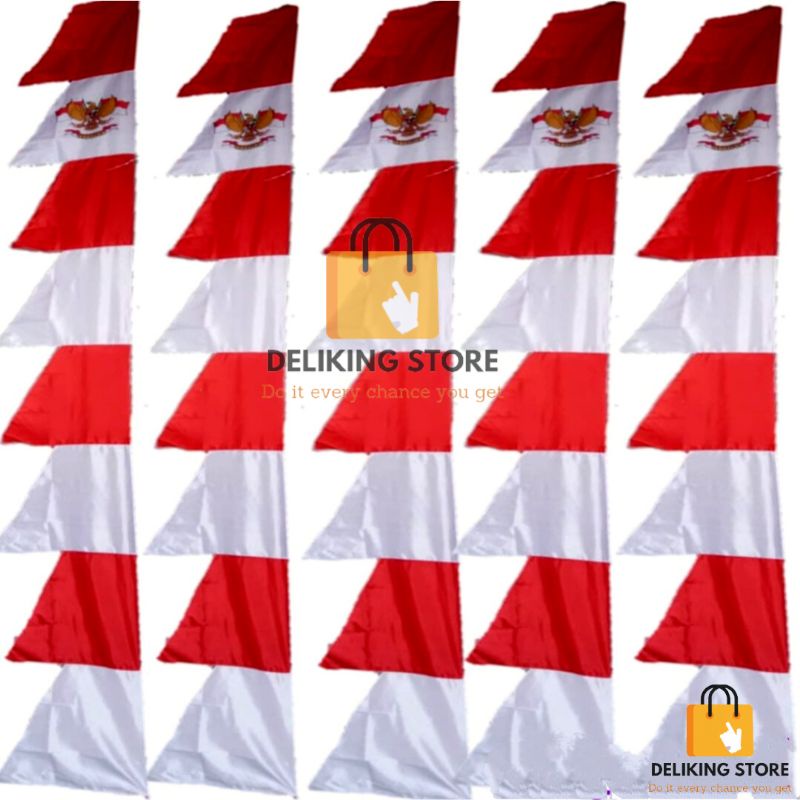Jual Umbul umbul warna warni Umbul umbul bendera merah putih Umbul umbul geregaji | Shopee Indonesia