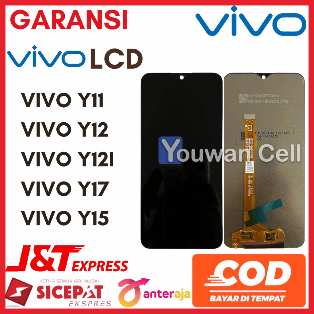 Jual LCD VIVO Y11 / Y12 / Y12I / Y15 / Y17 - ORIGINAL FULLSET TOUCHSCREEN | Shopee Indonesia