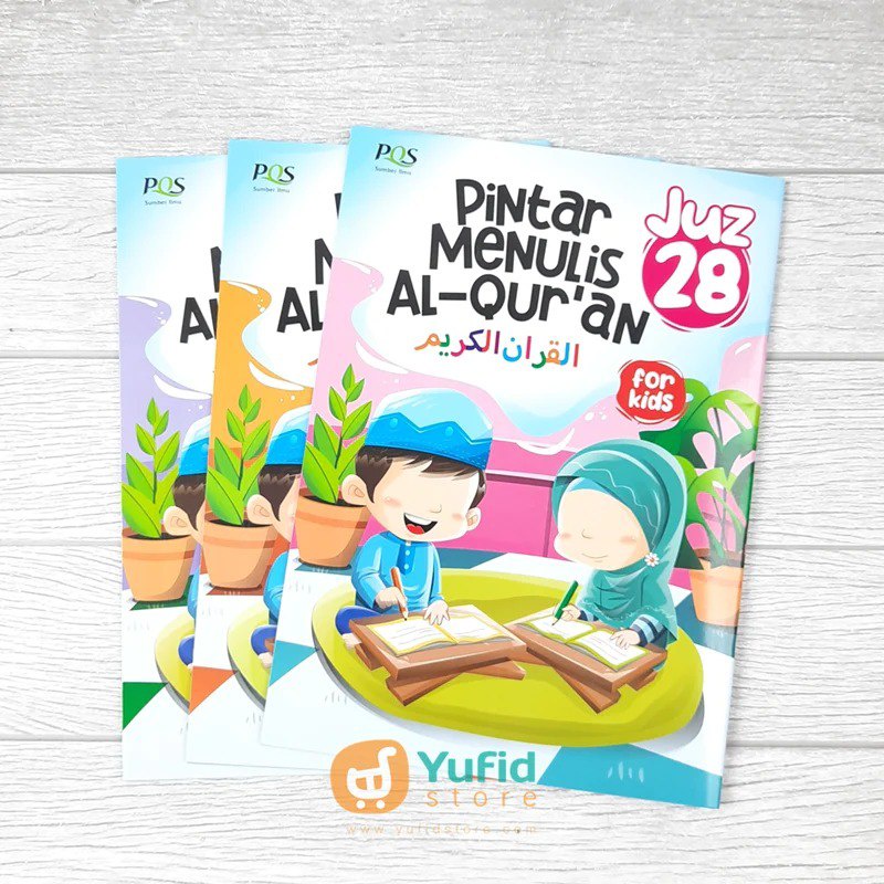 Jual BUKU PINTAR MENULIS AL-QUR'AN JUZ 28 29 30 FOR KIDS - SET 3 BUKU (PQS) | Shopee Indonesia