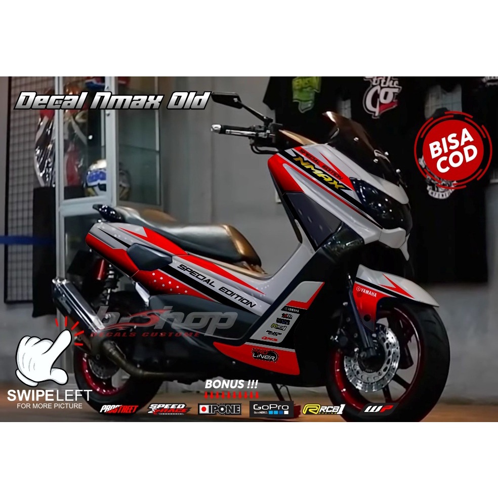 Jual decal stiker nmax old fullbody new variasi terbaru 2023 bebas ...