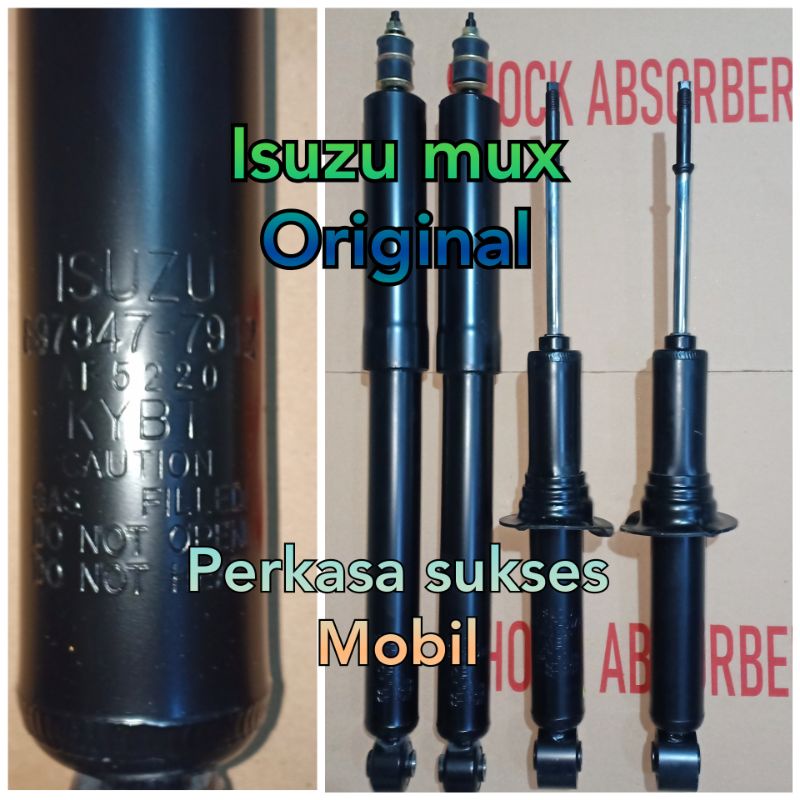 Jual shockbreaker shock absorber isuzu mux depan & belakang original ...