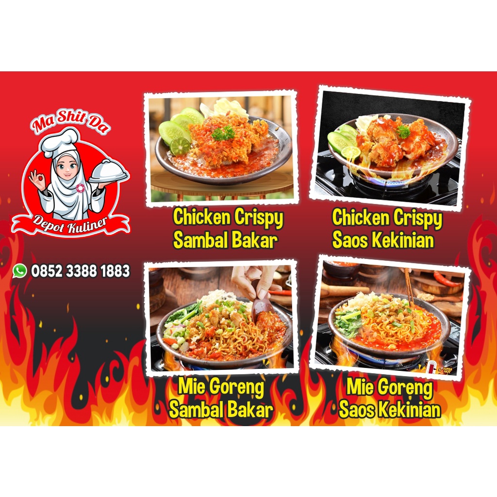 Jual SPANDUK BANNER SEAFOOD KUAH, PENTOL | Shopee Indonesia