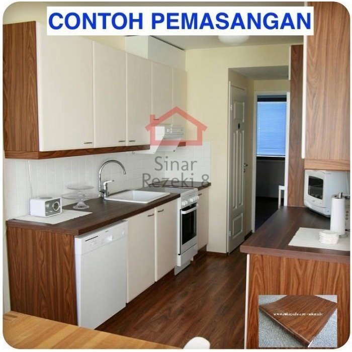 Jual Sticker Pelapis Furniture Batu Bata Dinding Pvc Meja Lemari Alas ...